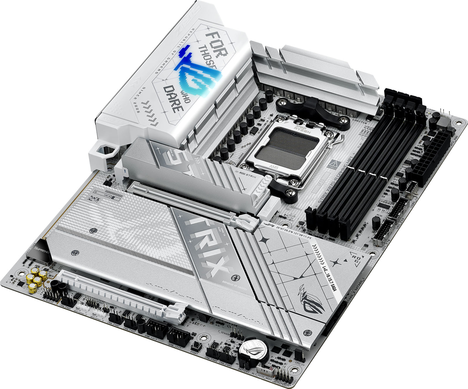 ASUS ROG Strix X870-A Gaming WiFi AMD Socket AM5 Motherboard - 90MB1IF0 ...