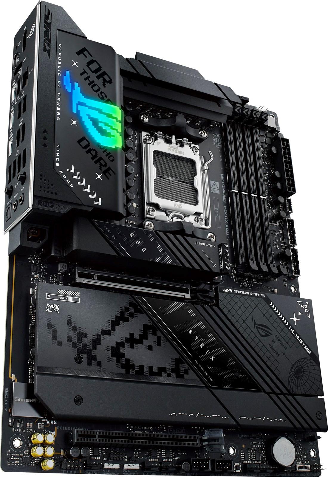 ASUS ROG Strix X870-F Gaming WiFi AMD Socket AM5 Motherboard - 90MB1IV0 ...