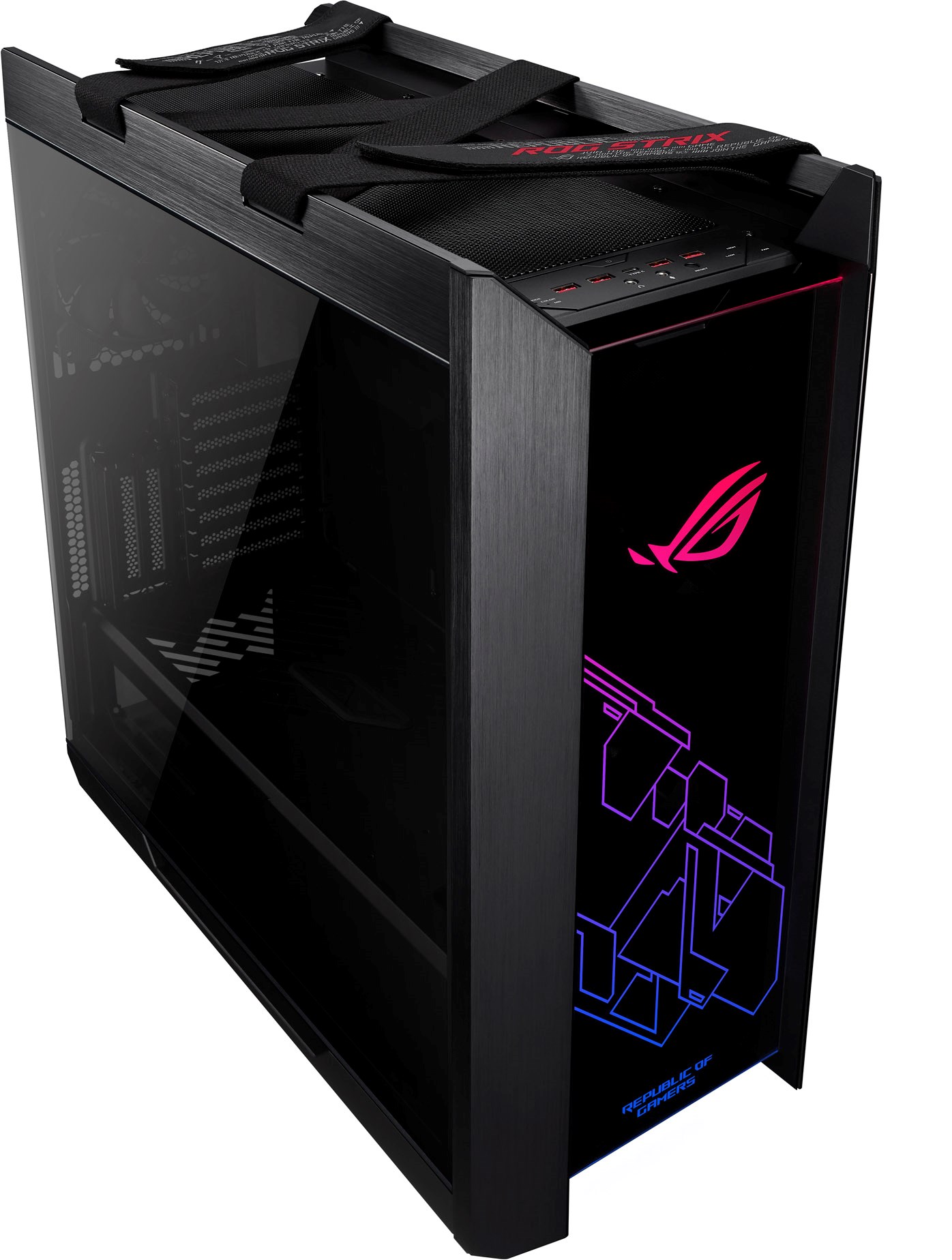 ASUS ROG Strix Helios Mid Tower Gaming Case - Black - 90DC0020-B39000 | CCL