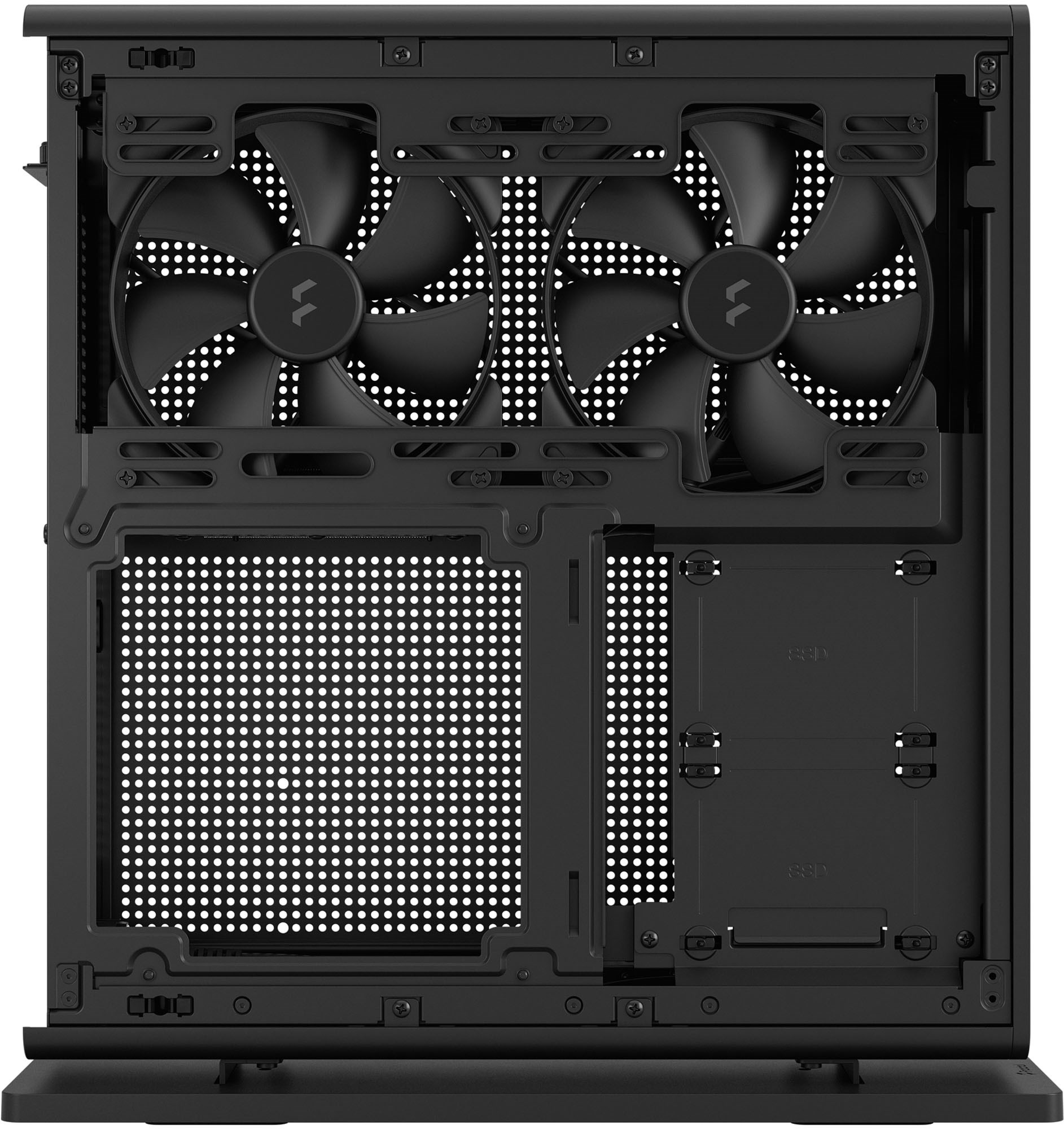 Fractal Ridge Desktop Case - Black - FD-C-RID1N-11 | CCL
