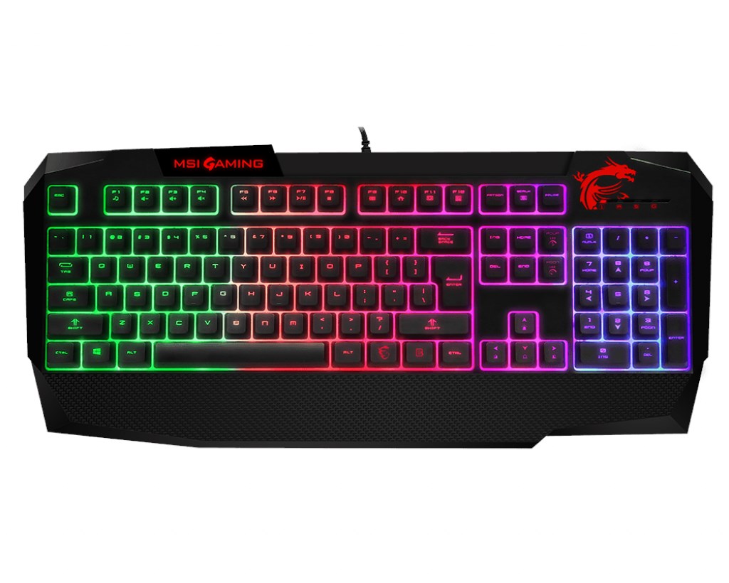 MSI Vigor GK40 USB Gaming Keyboard (UK Layout) - S11-04UK223-AP1 | CCL ...