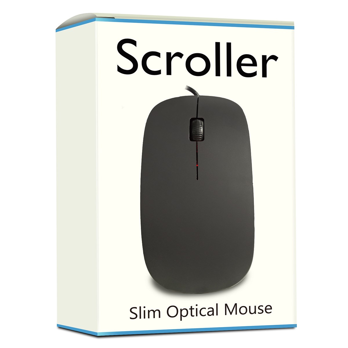 Generic Scroller Slim USB 2.0 Optical Mouse - SCROLLER-SLIM | CCL