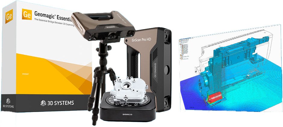 Shining 3D Einscan Pro HD Reverse Engineering Design Bundle - SHG-000020 | CCL