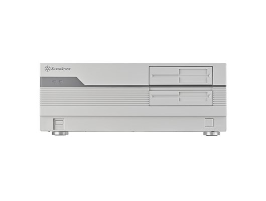 Silverstone FLP01 HTPC Case - Beige - SST-FLP01W | CCL