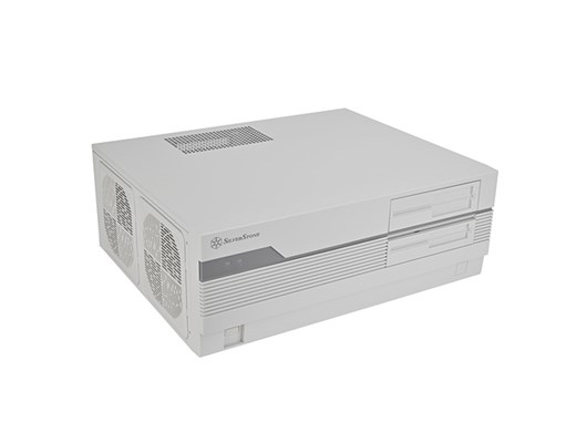 Silverstone FLP01 HTPC Case - Beige - SST-FLP01W | CCL