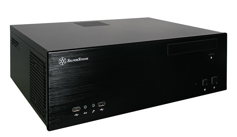 Silverstone Grandia GD04 HTPC Case - Black - SST-GD04B USB 3.0 | CCL ...