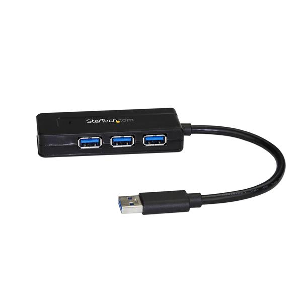 StarTech.com 4port USB 3.0 HubWith Charge Port with Power Adaptor ...