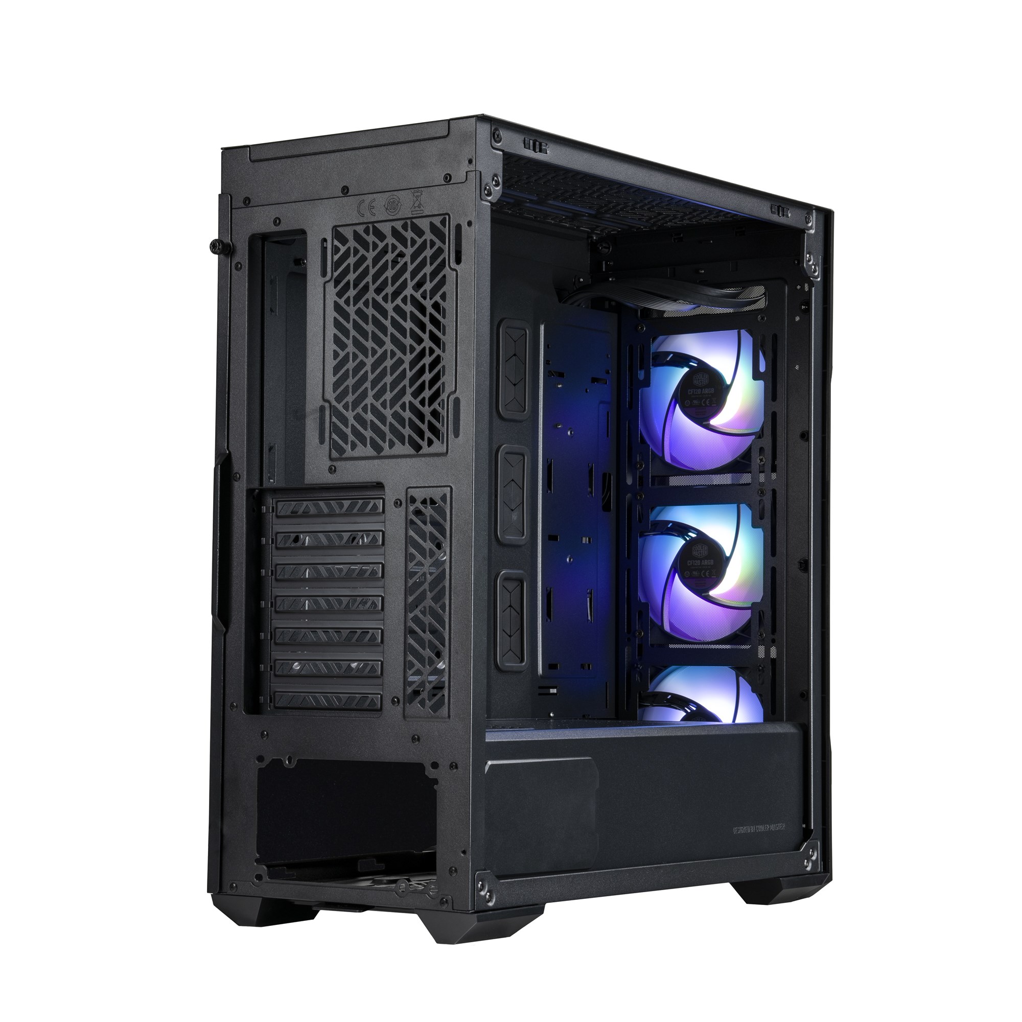 Cooler Master MasterBox TD500 Mesh V2 Mid Tower Gaming Case - Black ...