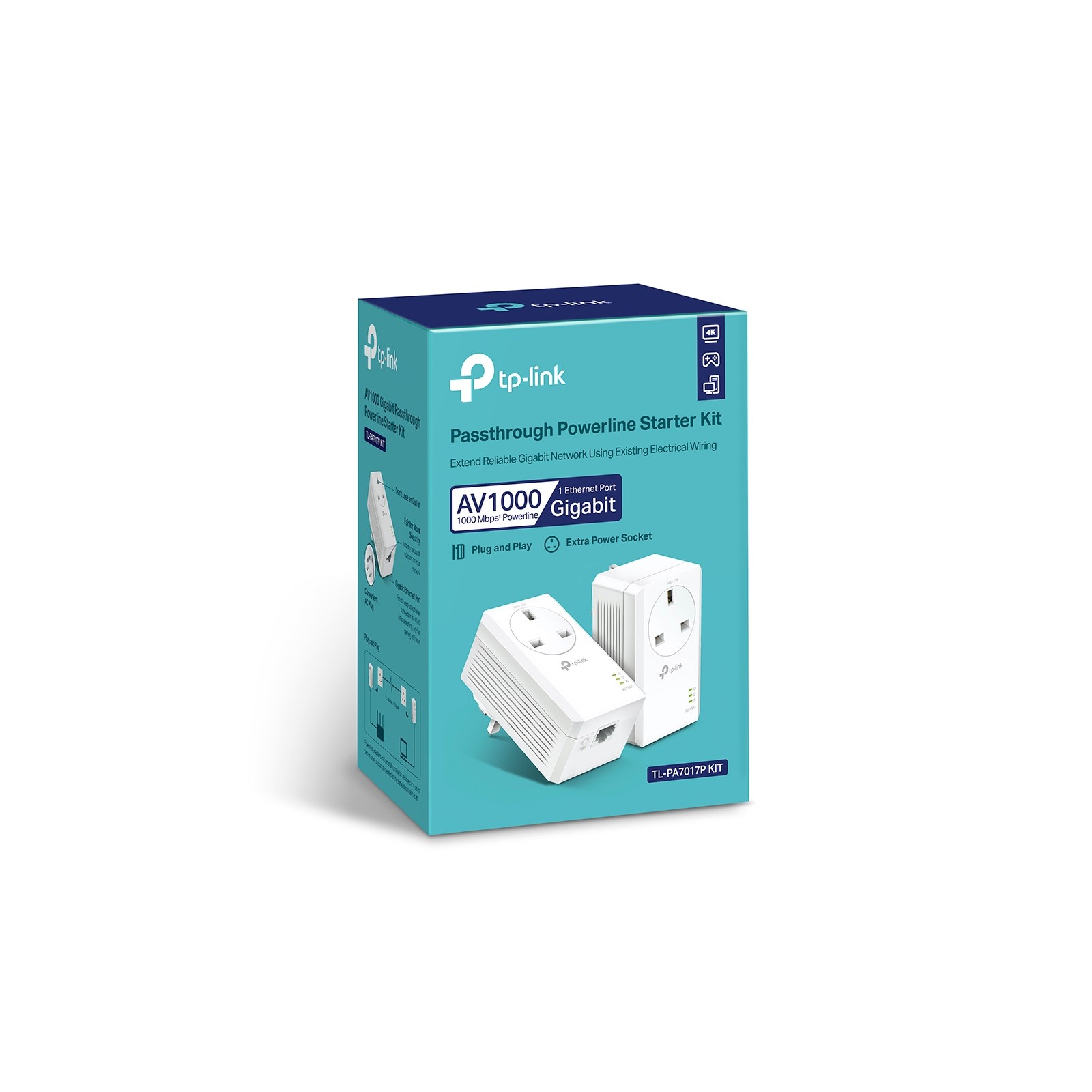 TP-Link TL-PA7017P KIT Powerline Kit - TL-PA7017P KIT | CCL Computers