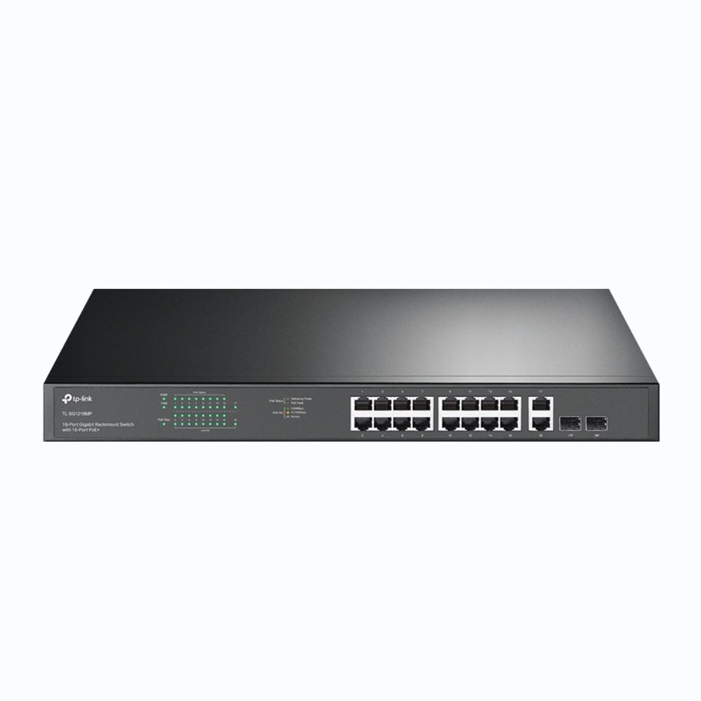 TP-Link TL-SG1218MP 18-Port Gigabit Desktop Switch - TL-SG1218MP | CCL