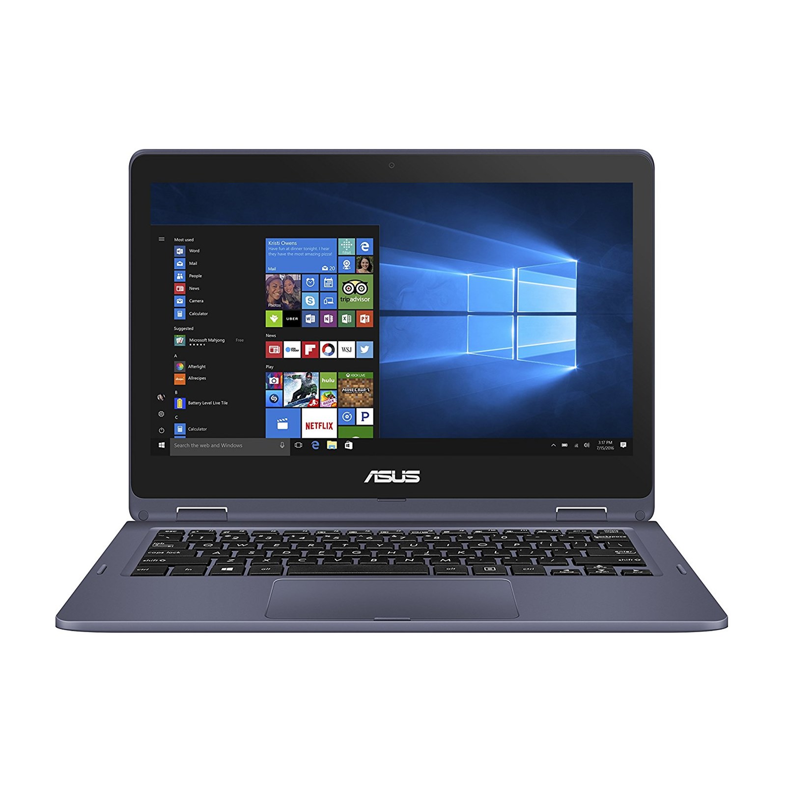 ASUS VivoBook Flip 12 TP202NA 11.6" 2-in-1 Laptop - 90NB0H01-M00550 ...
