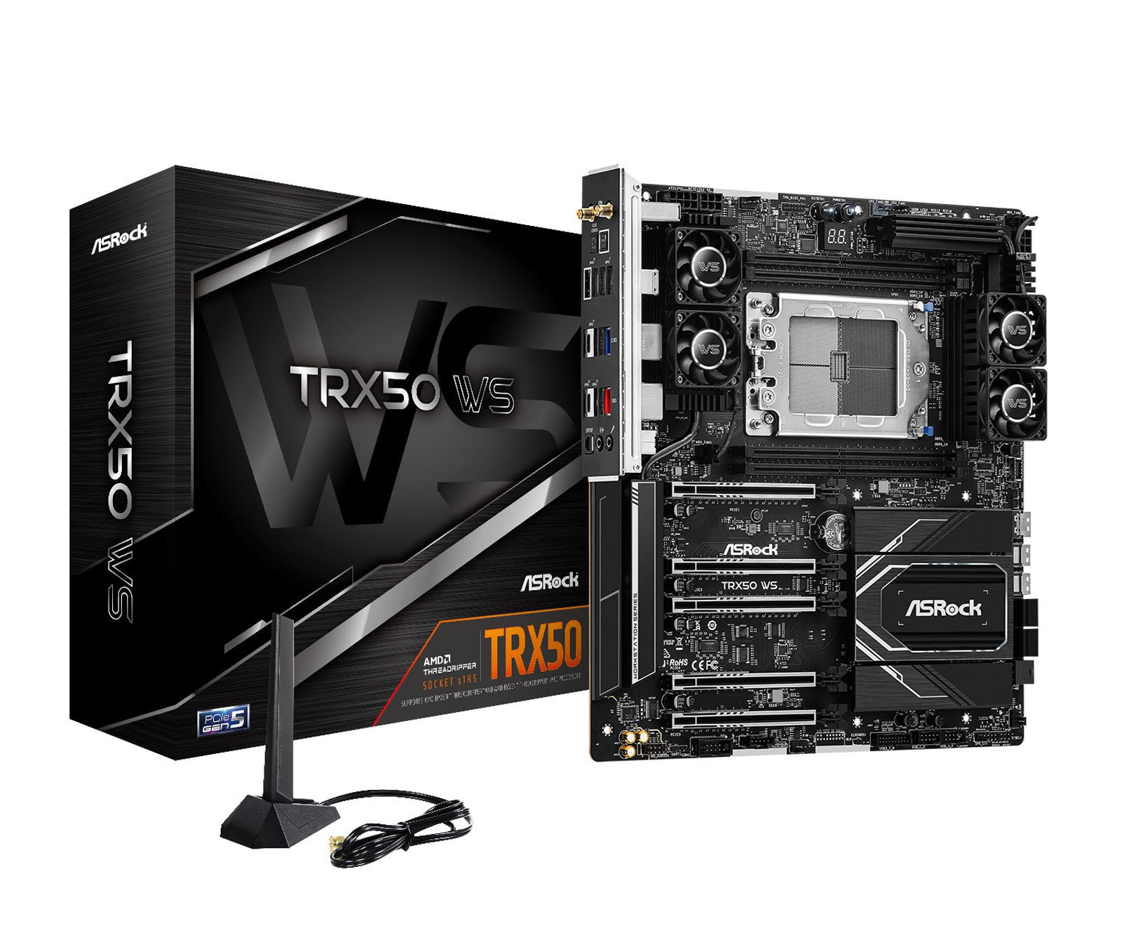 ASRock TRX50 WS AMD Socket sTR5 Motherboard - TRX50 WS | CCL