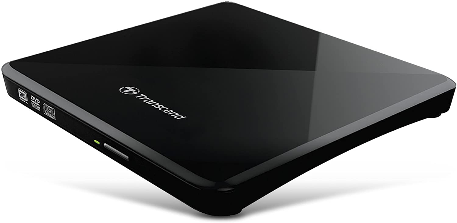 Transcend Slim Portable DVD Writer - TS8XDVDS-K | CCL