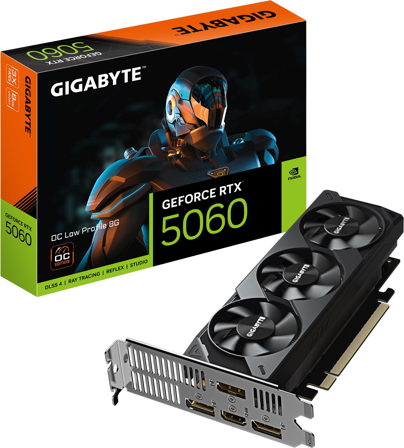 Gigabyte GeForce RTX 5060 LP 8GB OC LP GPU - GV-N5060OC-8GL | CCL