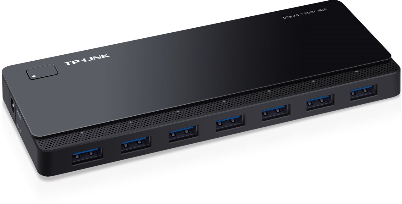 TP-Link UH700 7-Port USB 3.0 Hub with UK Power Adaptor and 1m USB 3.0 ... TP-Link UH700 7-Port USB 3.0 Hub with UK Power Adaptor and 1m USB 3.0 ...