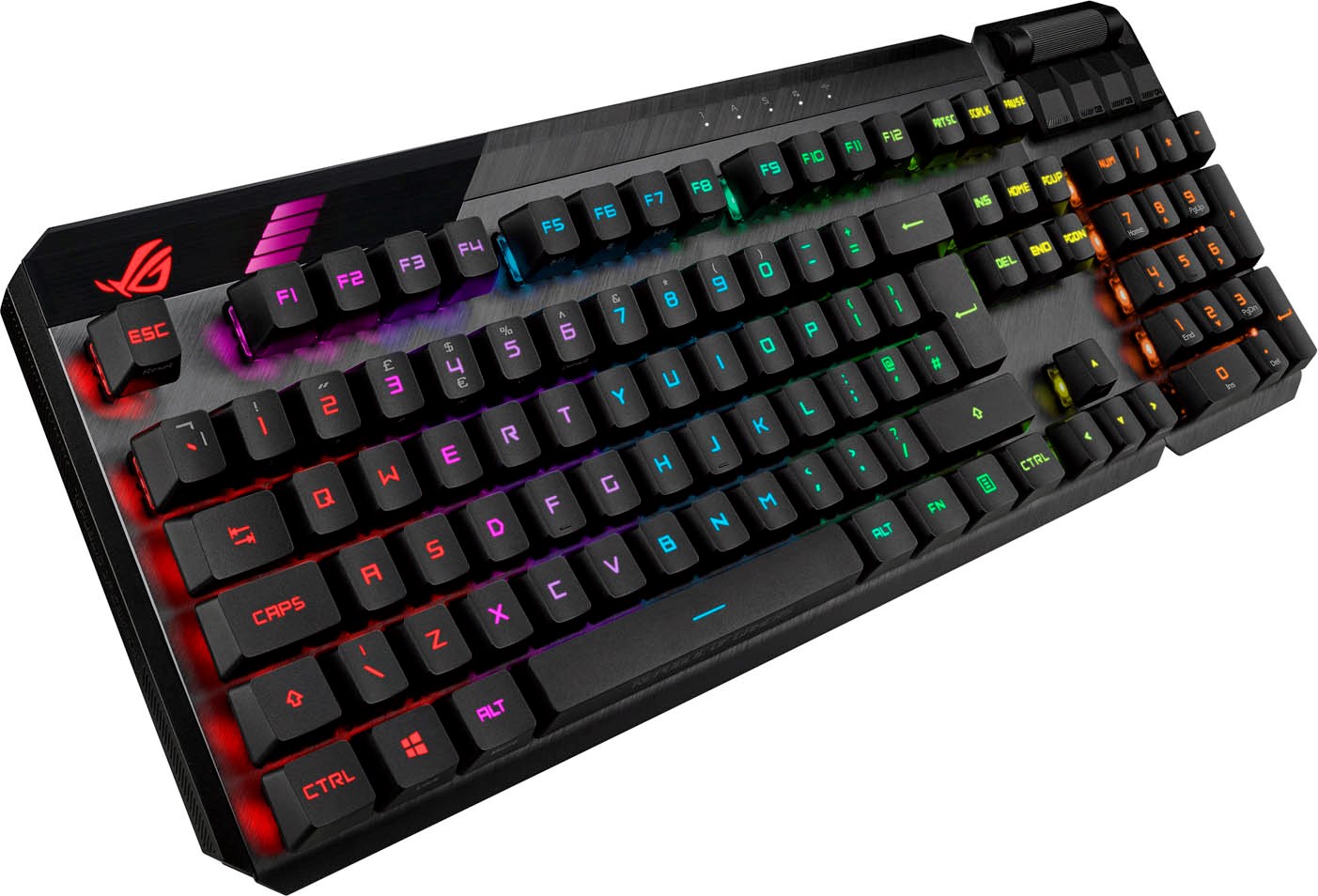 ASUS ROG Claymore II Modular Gaming Mechanical Keyboard with PBT ...