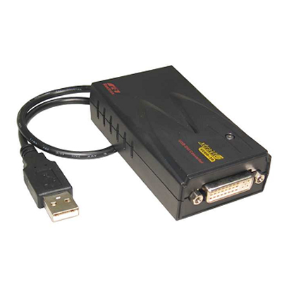 USB 2.0 to DVI Adapter (High Resolution) - USB2-DVIHS | CCL