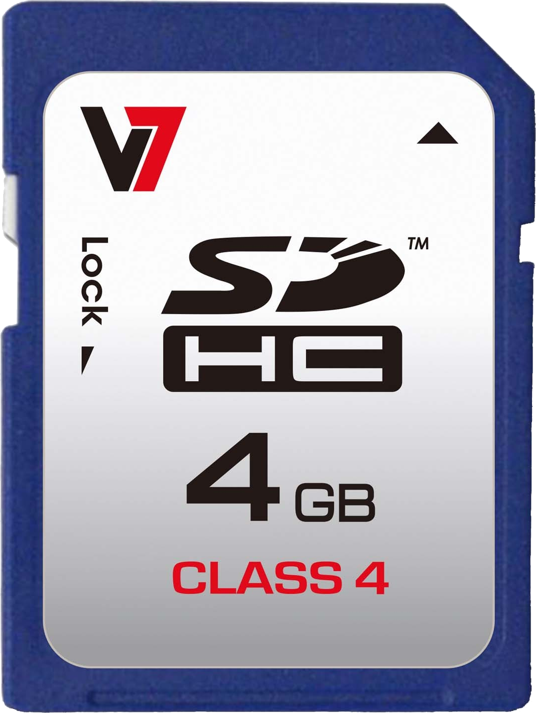 V7 4GB Class 4 SD Card VASDH4GCL4R 2E CCL V7 4GB Class 4 SD Card VASDH4GCL4R 2E CCL
