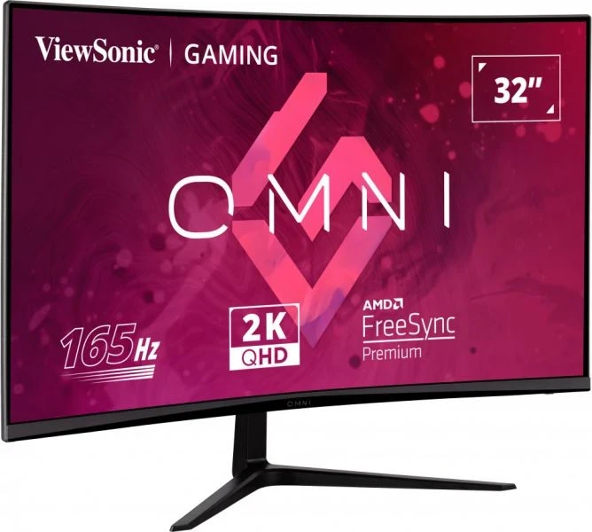 ViewSonic VX3218C-2K 32" QHD VA 165Hz Gaming Curved Monitor - VX3218C ...