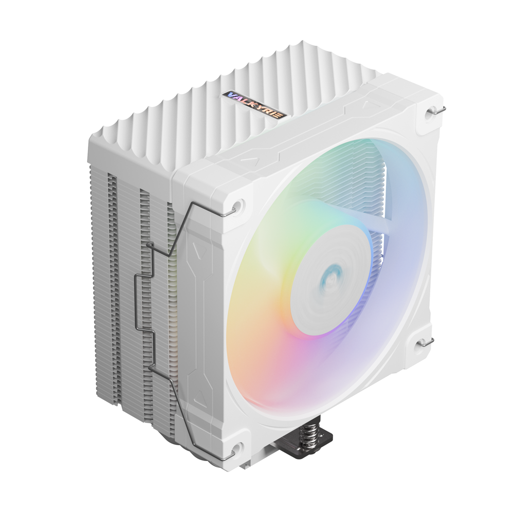 Valkyrie Surge SL125 Tower CPU Cooler in White - VK-SUR125W | CCL
