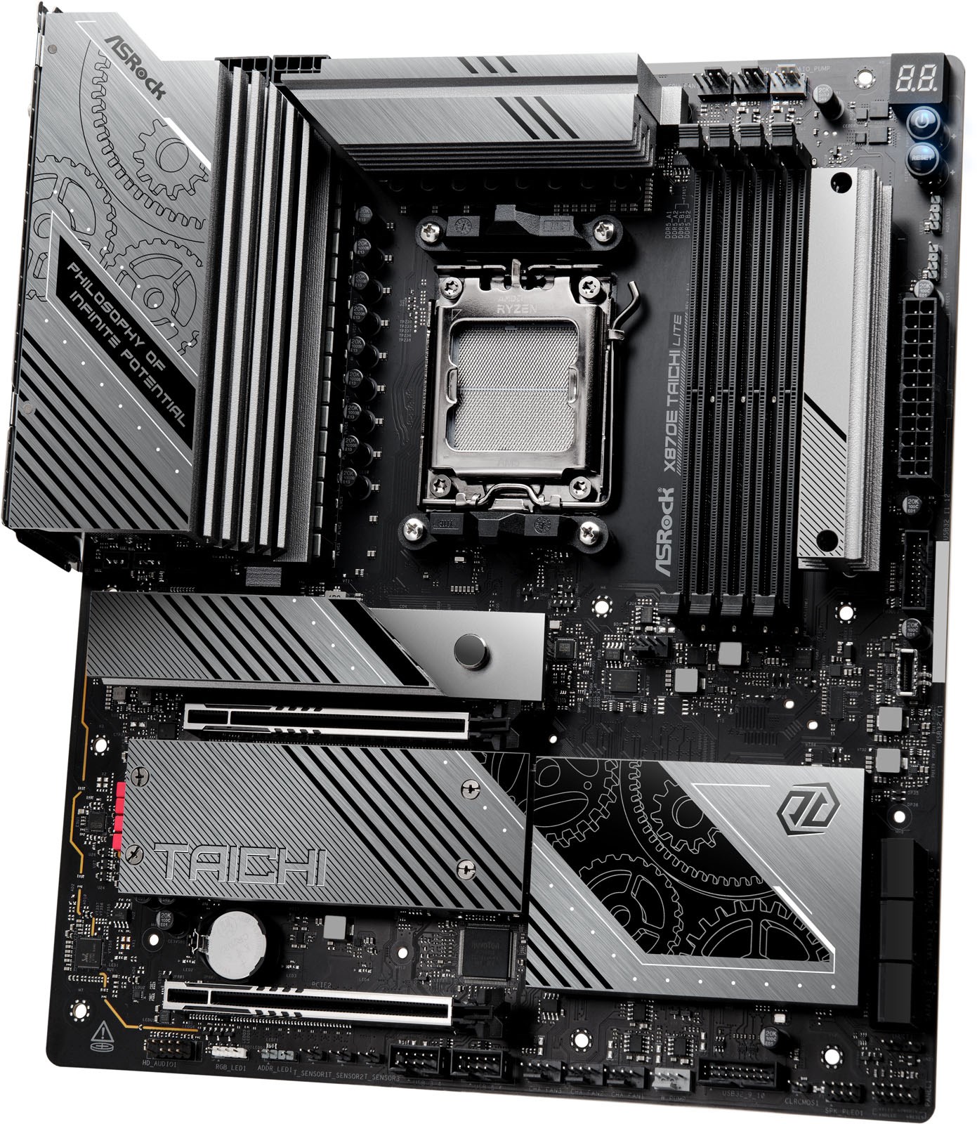 ASRock X870E Taichi Lite AMD Socket AM5 Motherboard - 90-MXBPA0-A0UAYZ ...