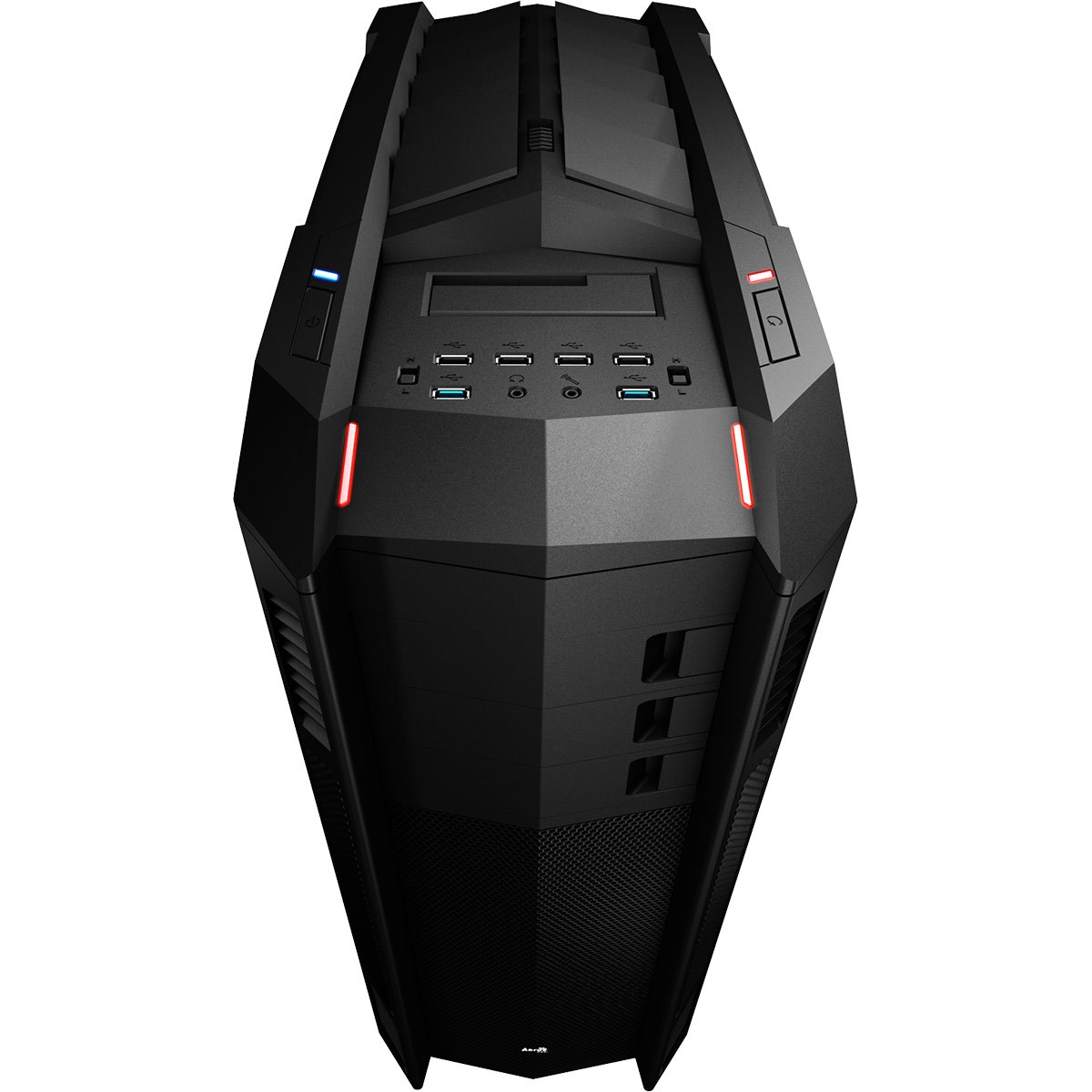 Aero Cool X-Predator II Full Tower Case - Black - XPREDATOR II BLACK ...