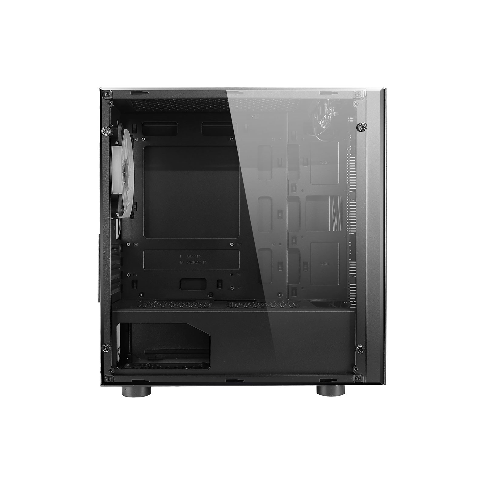 CiT Seven Mini Tower Gaming Case - Black - CiT-SEVEN | CCL