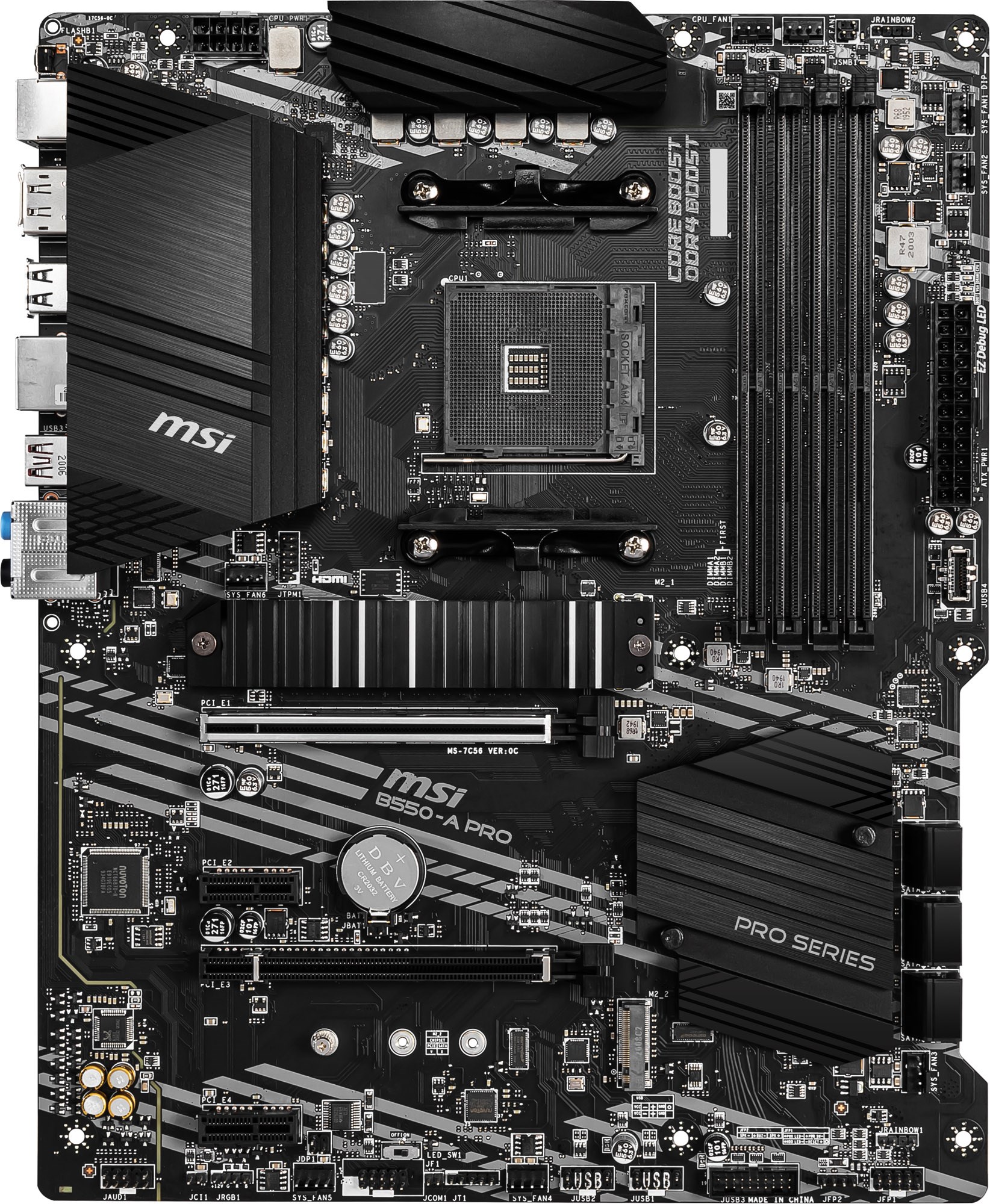MSI B550-A PRO AMD Socket AM4 Motherboard - B550-A PRO | CCL