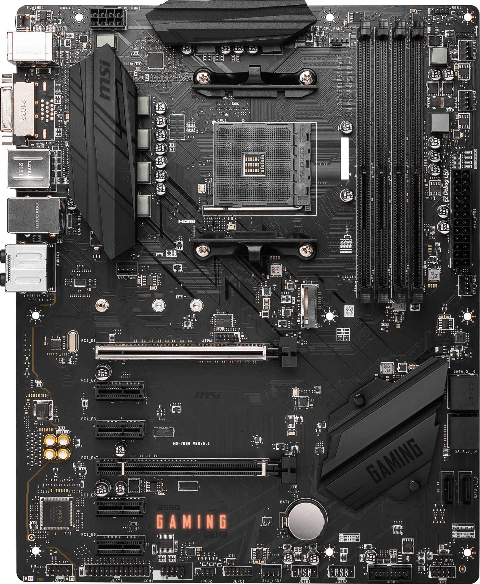 MSI B550 GAMING GEN3 AMD Socket AM4 Motherboard - B550 GAMING GEN3 | CCL