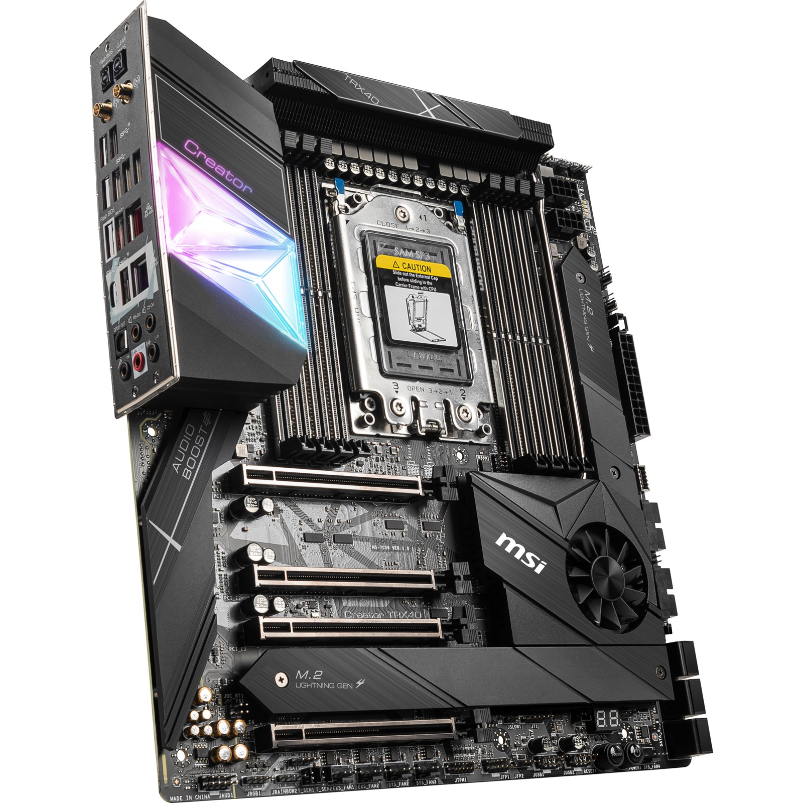MSI CREATOR TRX40 AMD Socket sTRX4 Motherboard - CREATOR TRX40 | CCL ...