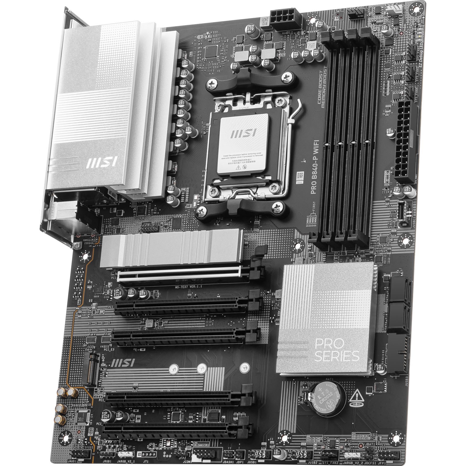 MSI PRO B840-P WIFI AMD Socket AM5 Motherboard - PRO B840-P WIFI | CCL