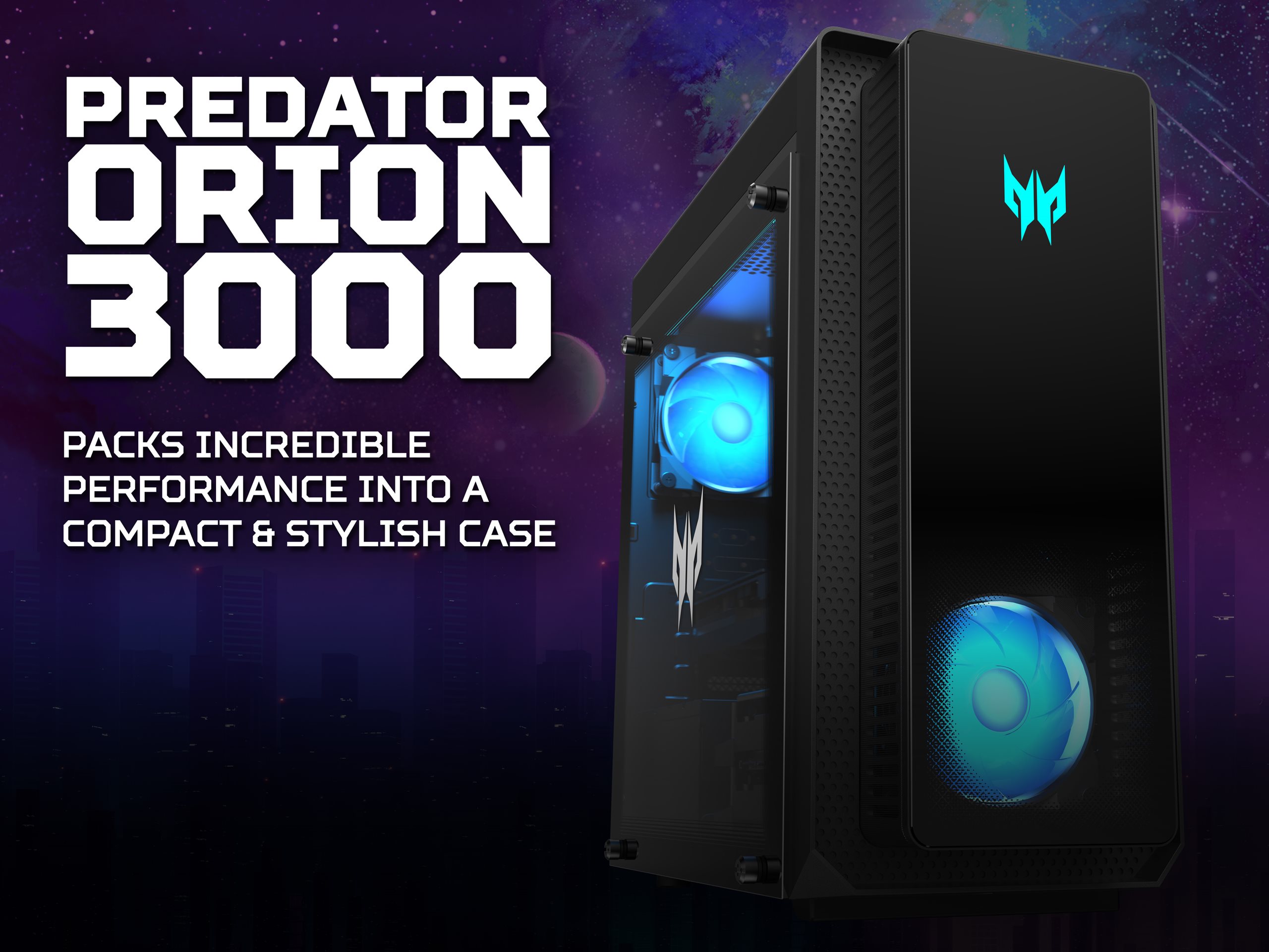 Acer Predator Orion 3000 P03-650 Intel Core i5 RTX 4060 1TB Gaming PC ...