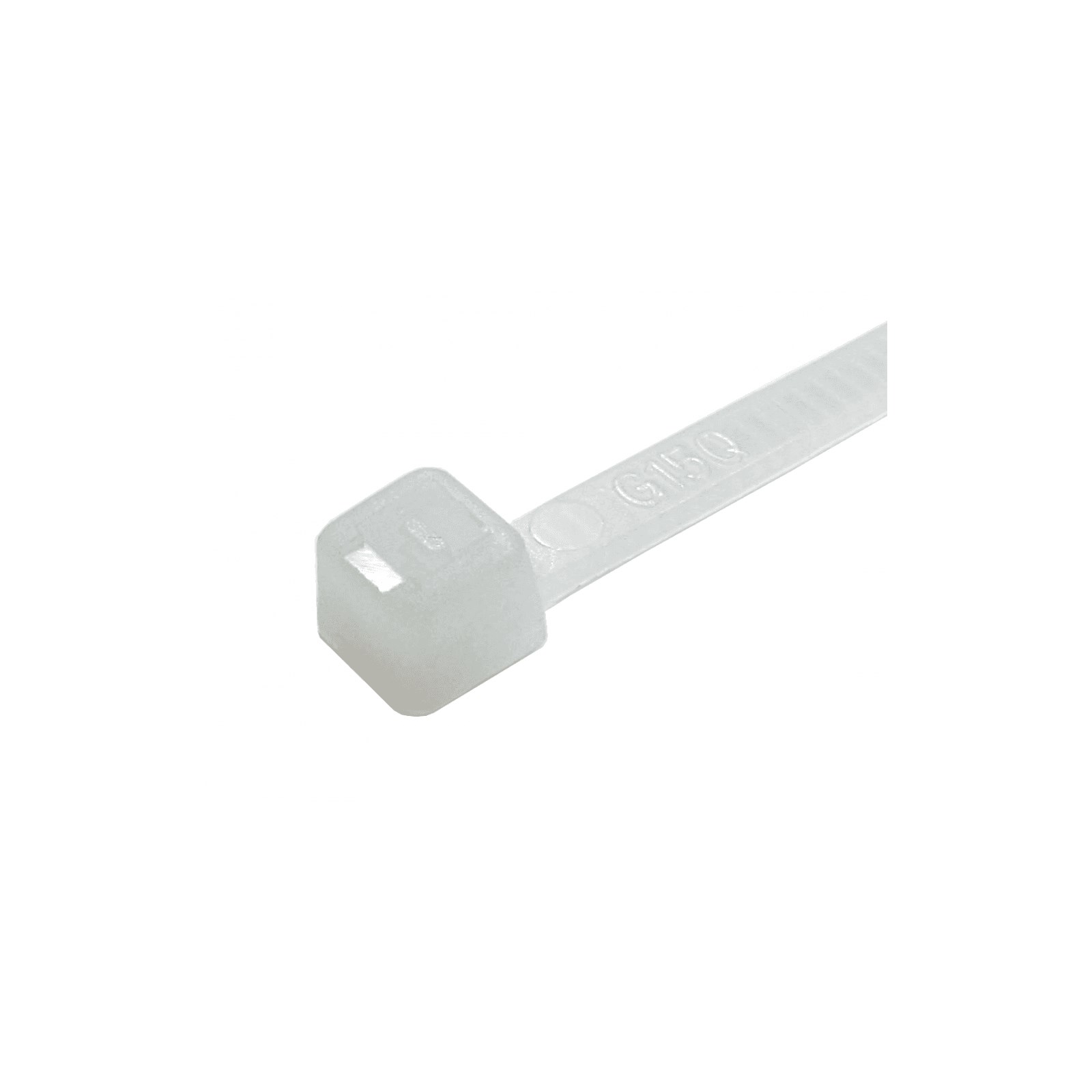 Cables Direct 100-pack of 100mm x 2.5mm Cable Ties in White - CT-100W | CCL