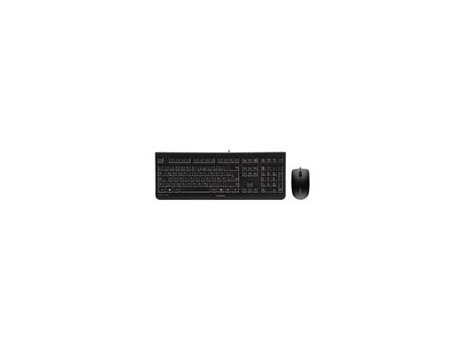 CHERRY DC 2000 Wired Business Desktop Keyboard and Mouse Set (Black ...