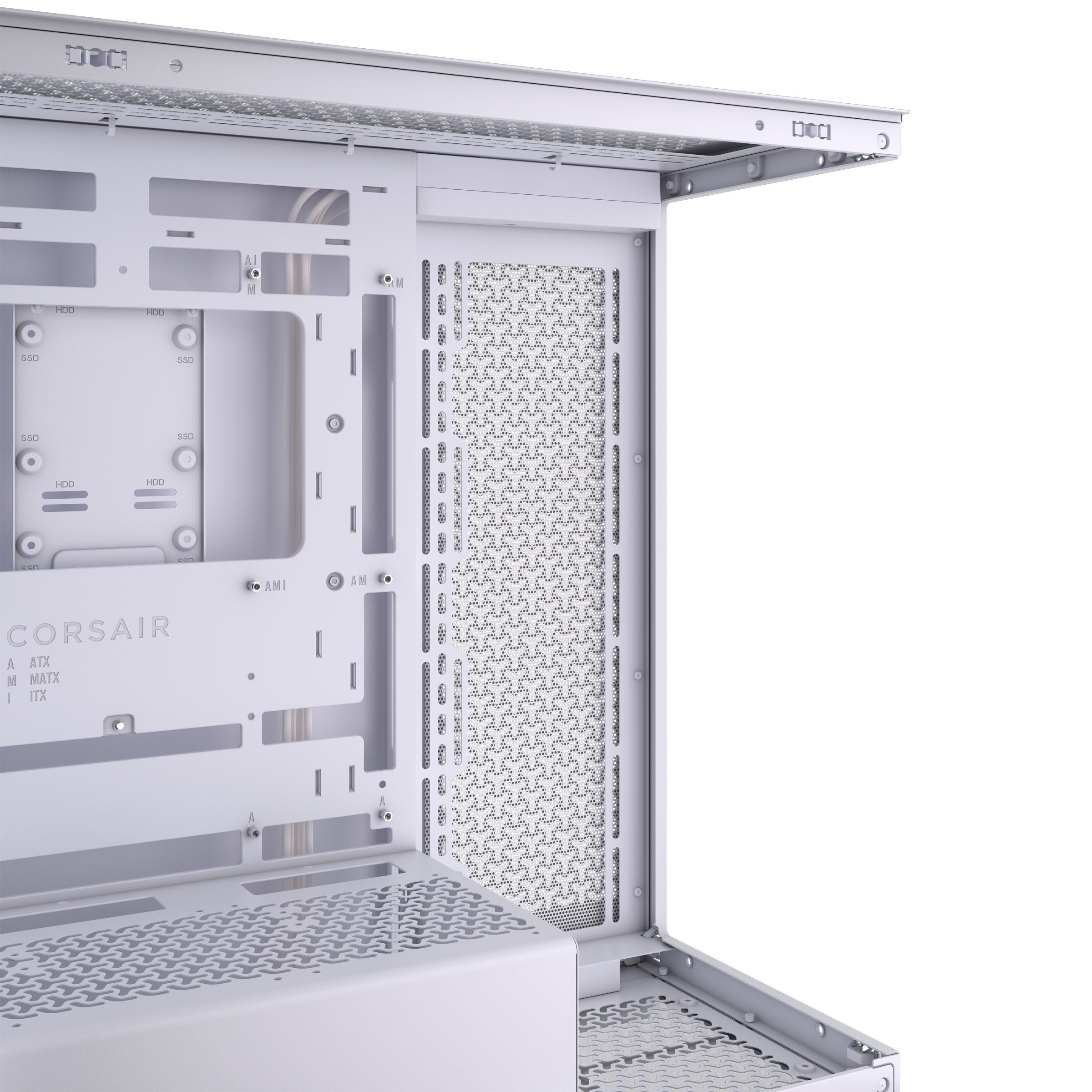 Corsair 3500X Mid Tower Case - White - CC-9011277-WW | CCL