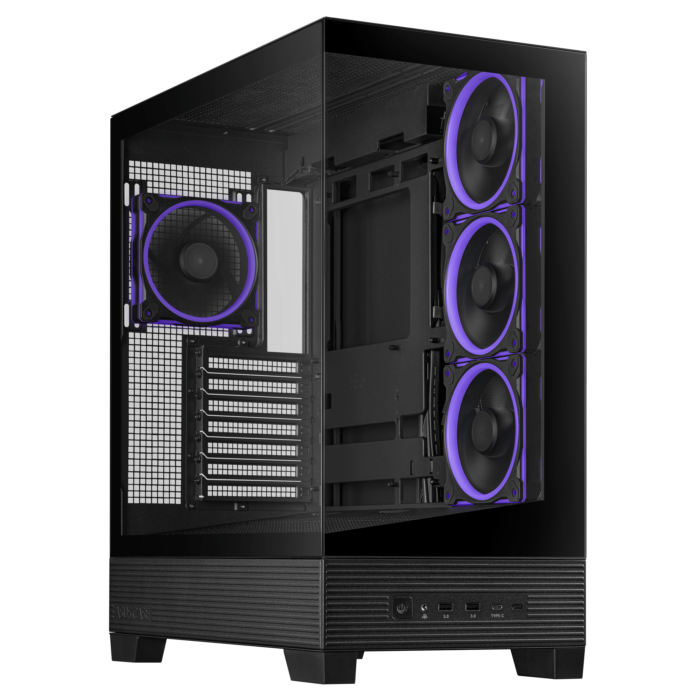ASUS A31 PLUS Mid Tower Gaming Case - Black - 90DC00R0-B19000 | CCL
