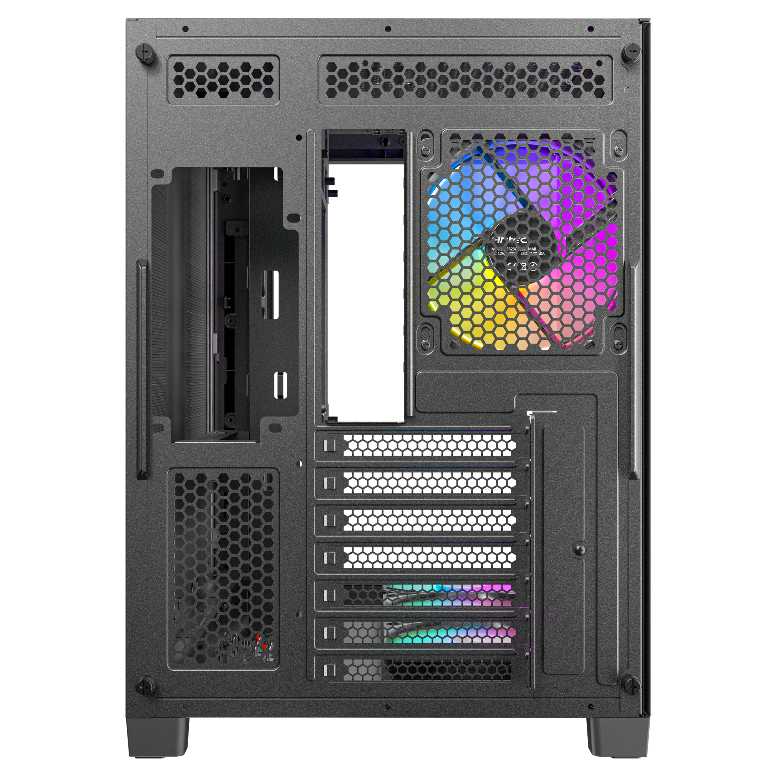 Antec C5 Curve ARGB Mid Tower Gaming Case - Black - 0-761345-10225-4 | CCL