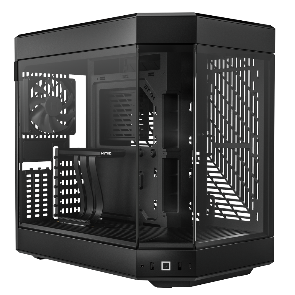 HYTE Y60 Mid Tower Case - Black - CS-HYTE-Y60-B | CCL