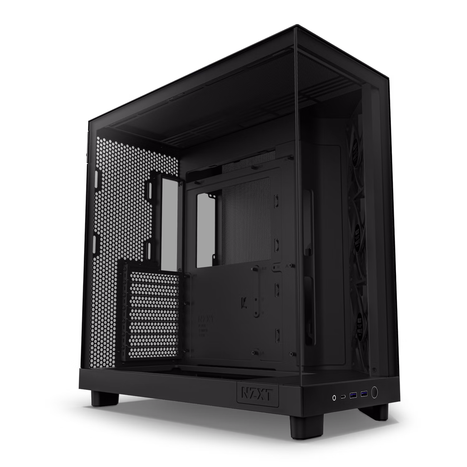 NZXT H6 Flow Mid Tower Case - Black - CC-H61FB-01 | CCL