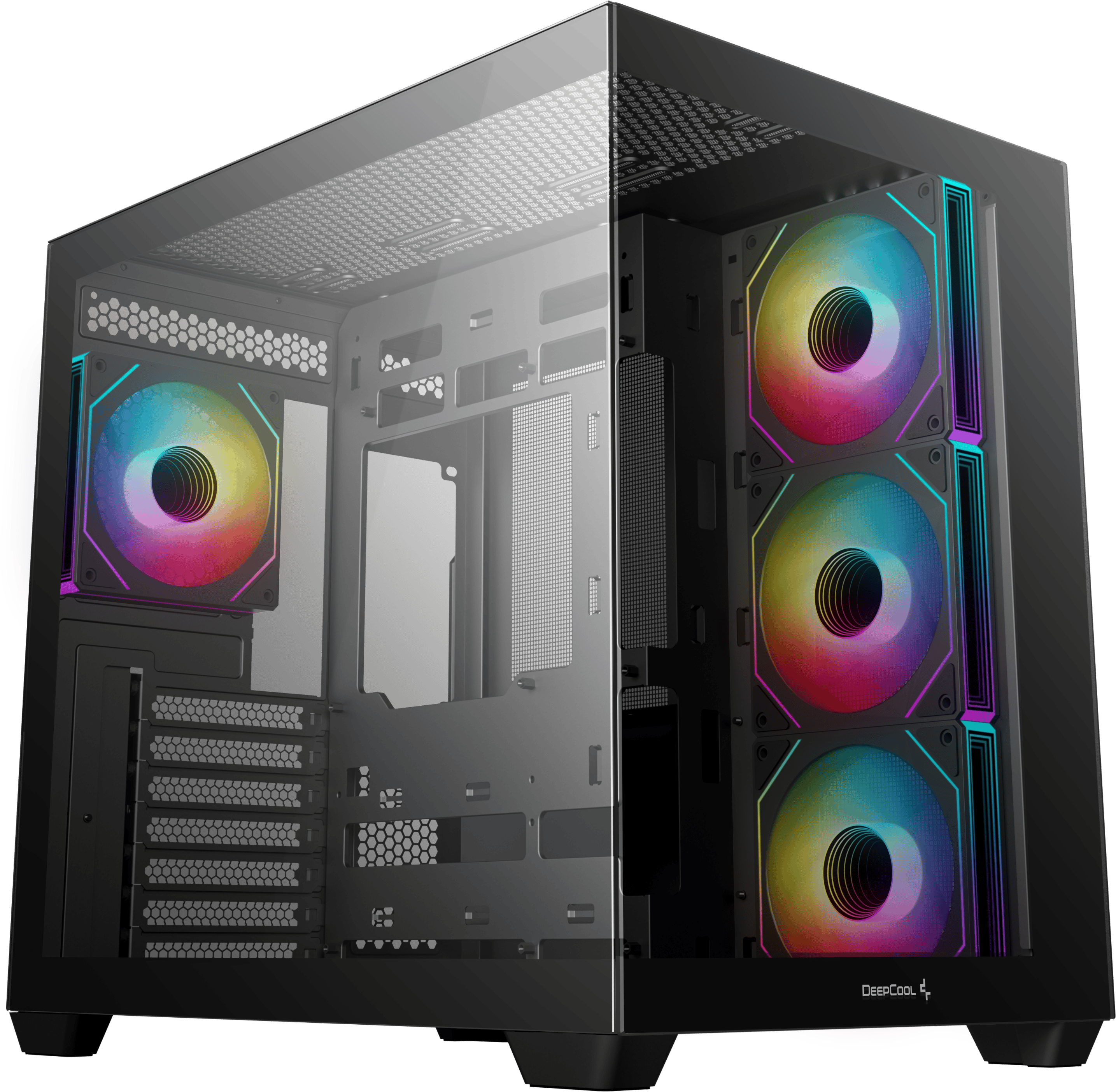 DeepCool CG530 4F Mid Tower Gaming Case - Black - R-CG530-BKADA4-G-1 | CCL