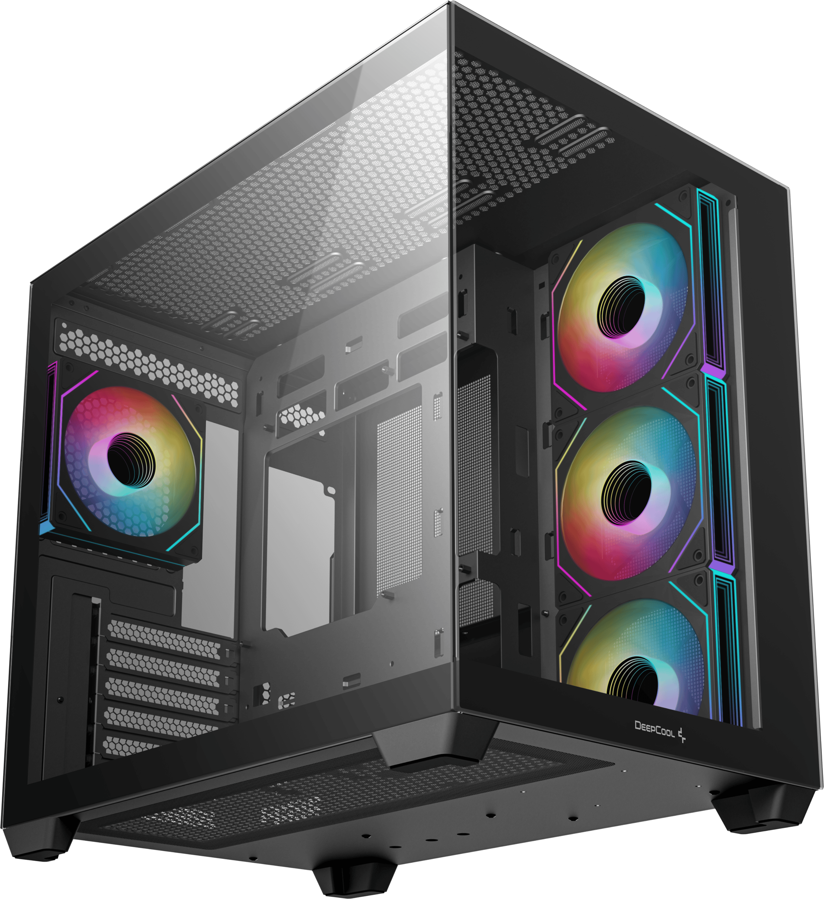 DeepCool CG530 4F Mid Tower Gaming Case - Black - R-CG530-BKADA4-G-1 | CCL
