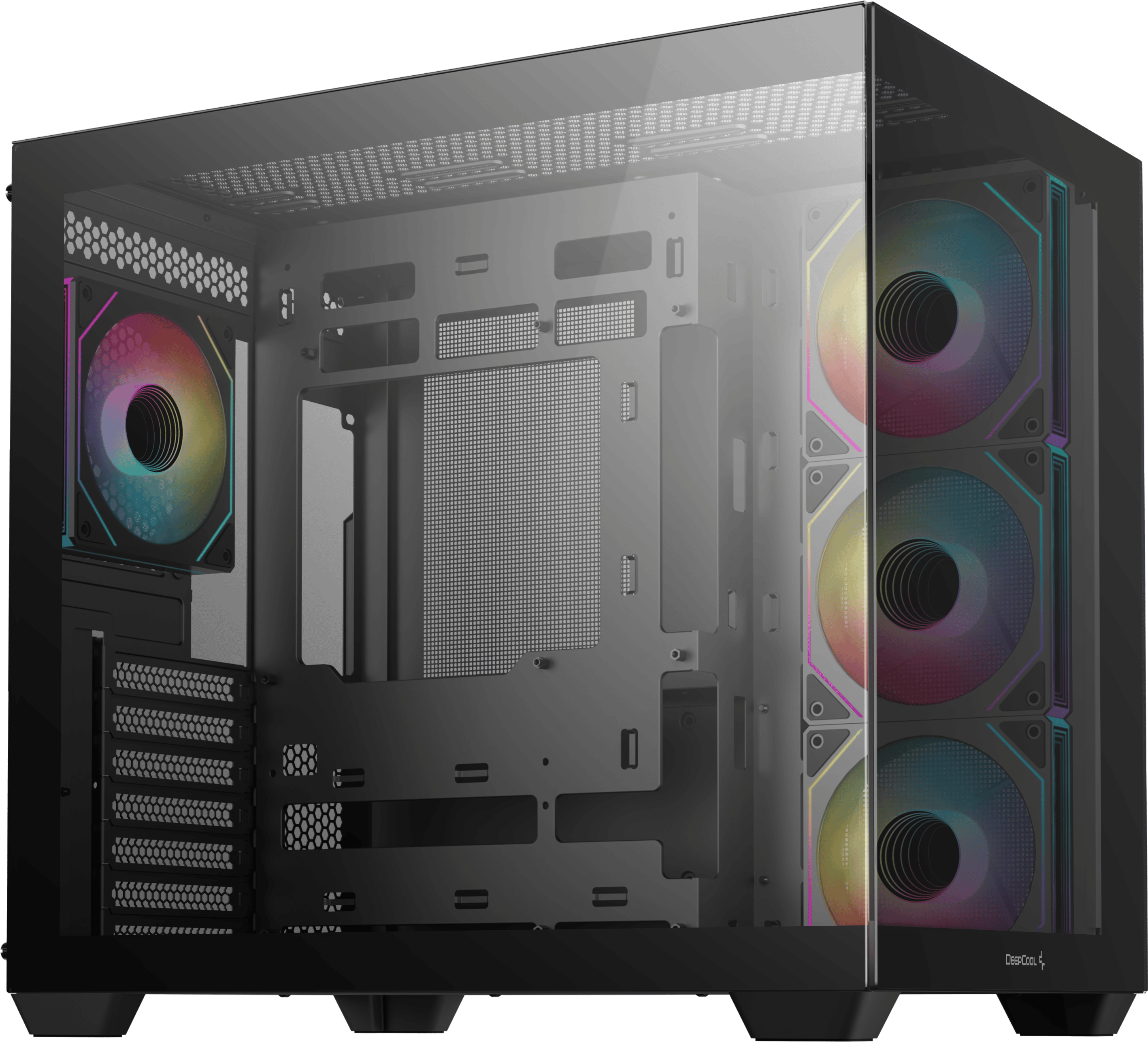 DeepCool CG530 4F Mid Tower Gaming Case - Black - R-CG530-BKADA4-G-1 | CCL