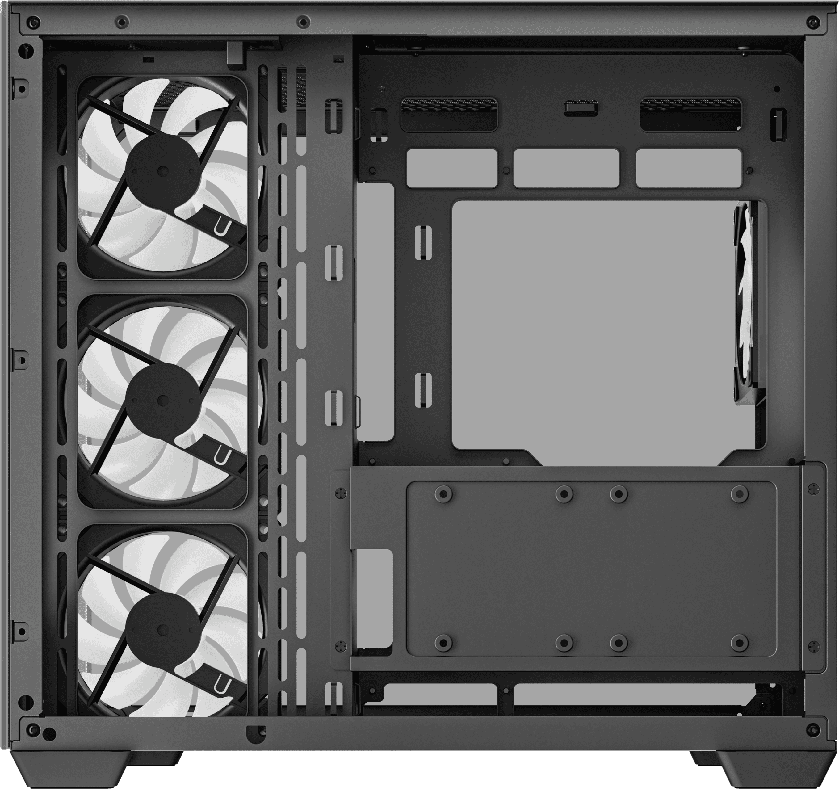 DeepCool CG530 4F Mid Tower Gaming Case - Black - R-CG530-BKADA4-G-1 | CCL