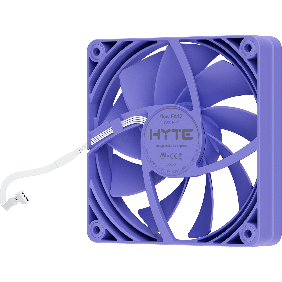 HYTE FA12 120 mm PWM PC Case Fans 4 Pack Taro Milk - FAN-HYTE-FA12-TM-4 ...