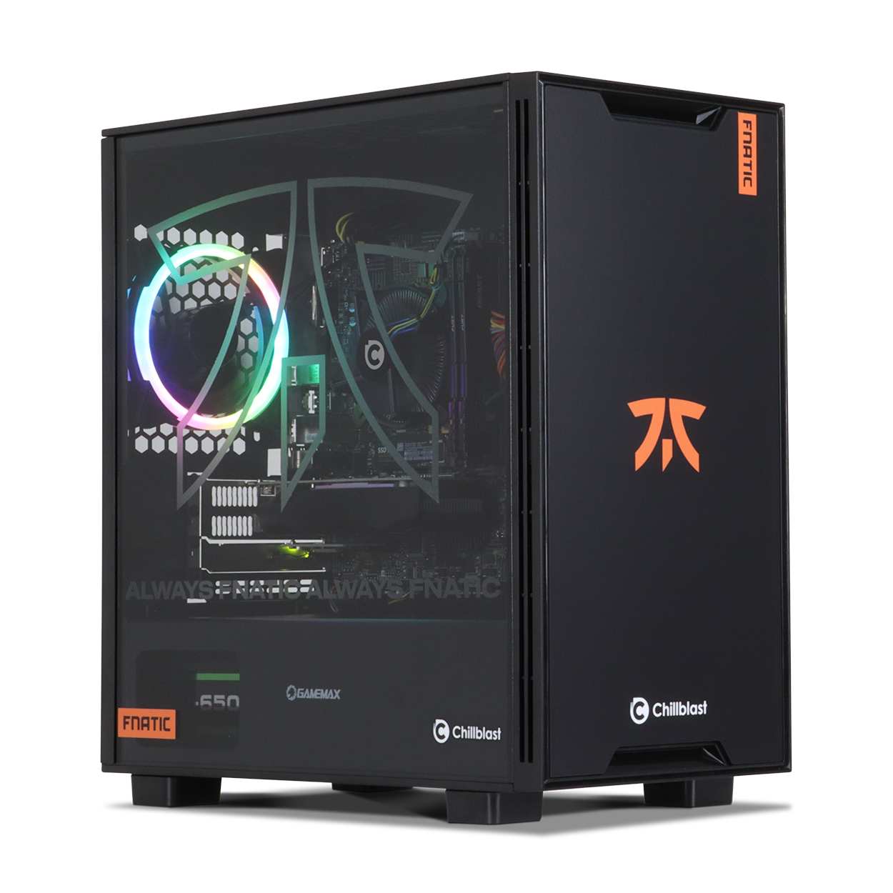 Chillblast FNATIC AMD Ryzen 5 RTX 4060 Ti 1TB SSD Mid Tower RGB Gaming ...