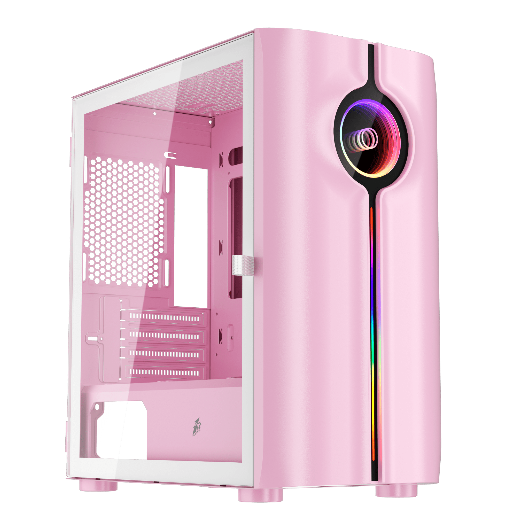 1st Player IS3 Mid Tower Gaming Case - Pink - IS3-PK | CCL