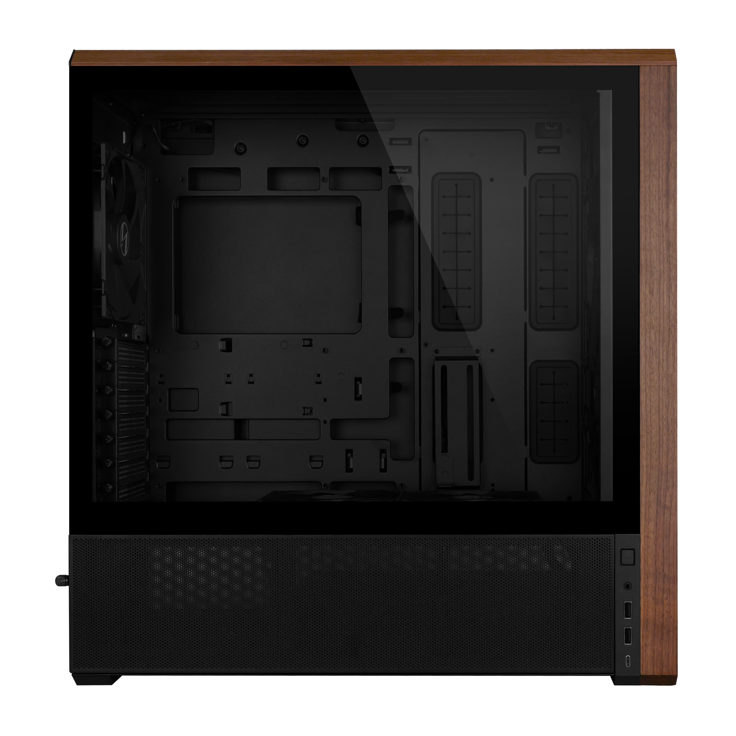 Lian Li LANCOOL 217 Mid Tower Gaming Case - Black - LAN217X | CCL