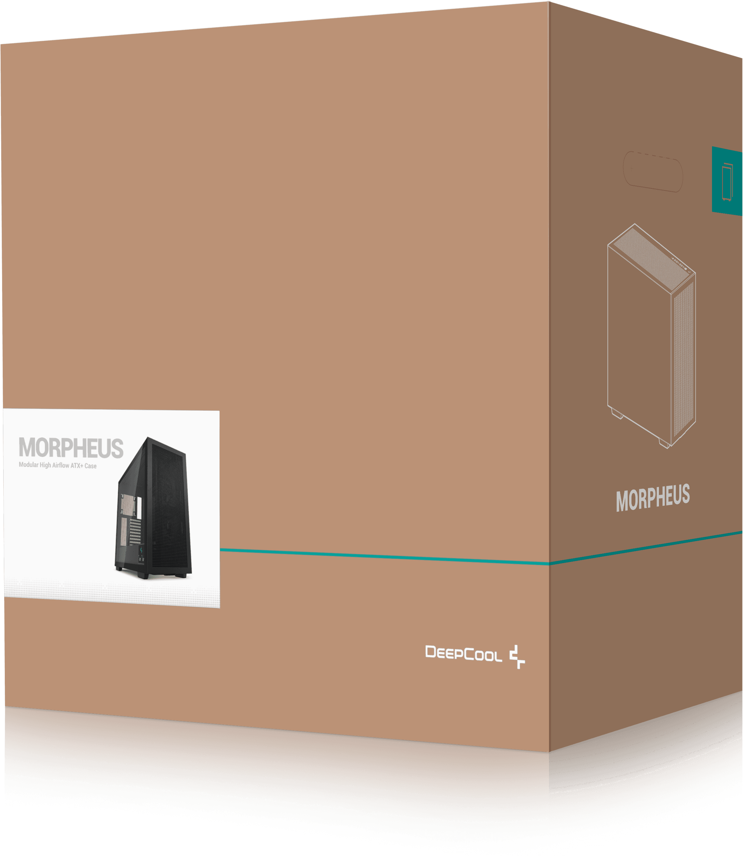 DeepCool MORPHEUS Full Tower Gaming Case - Black - R-MORPHEUS-BKAPA1-G ...