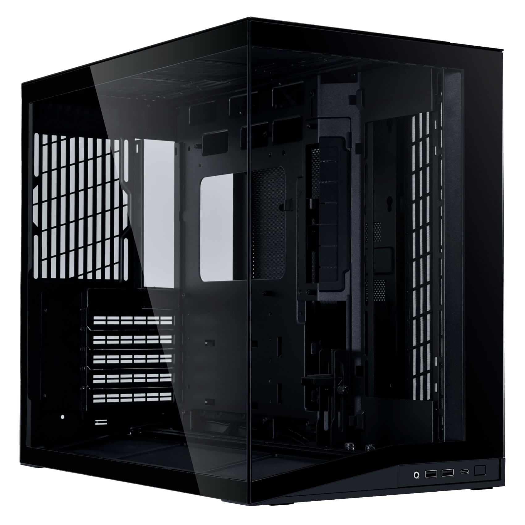 Lian Li O11 Dynamic Mini V2 Mid Tower Gaming Case - Black - O11DMIV2X | CCL