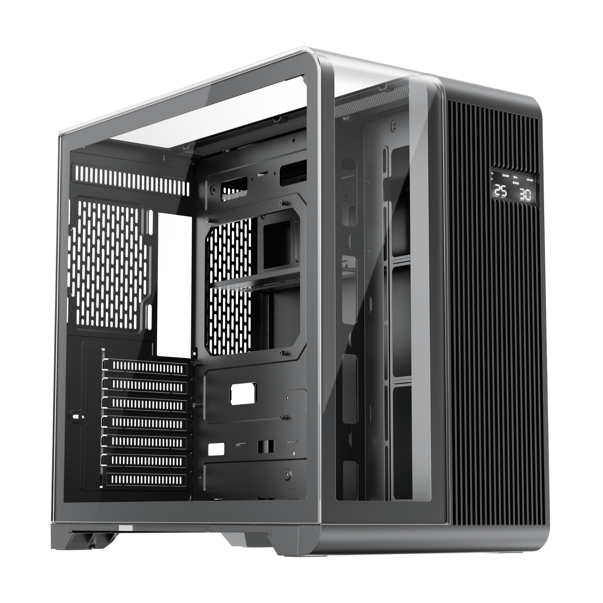1st Player RT7 Mid Tower Gaming Case - Black - RT7-BK | CCL